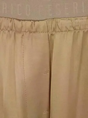 Peserico Elasticated-waist Wide Leg Trousers