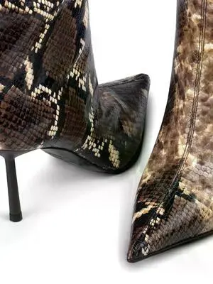 LE SILLA Bella Python-print Boots