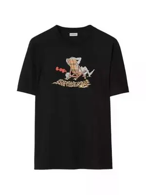 Burberry Beach Knight Cotton T-shirt