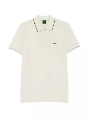 BOSS Piped Cotton Polo Shirt