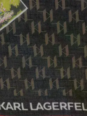 Karl Lagerfeld Monogram Scarf