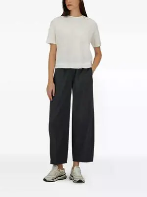 Herno Elasticated-waist Cropped Trousers