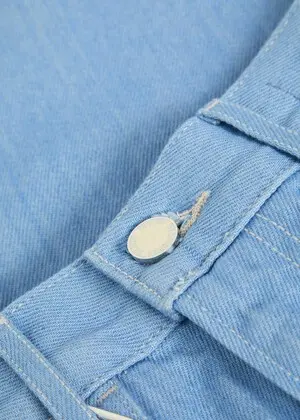 Veronica Beard Crosbie Wide-leg Jeans - Light Blue