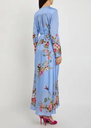 Zimmermann Floral-print Silk Maxi Dress