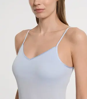 Hanro Pima Cotton Seamless Padded Camisole