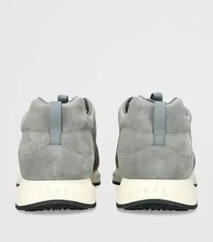 John Lobb Suede Slip-on Sneakers