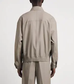 Emporio Armani Twill Jacket - Grey