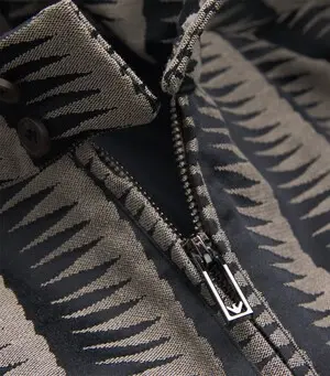 Emporio Armani Jacquard Jacket - Blue