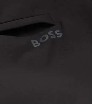 BOSS Water-repellent Slim Fit Shorts - Black