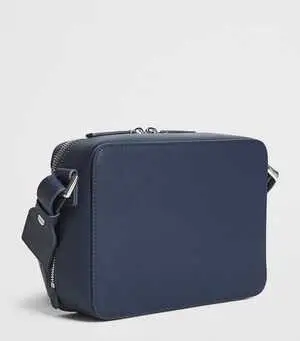 Emporio Armani Mini Eagle Camera Cross-body Bag - Blue
