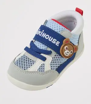 MIKI HOUSE Bear Appliqué Sneakers