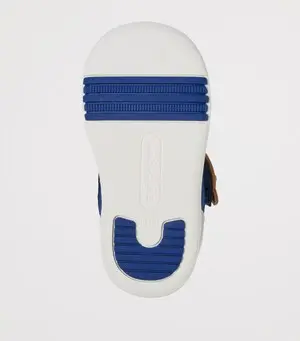 MIKI HOUSE Bear Appliqué Sneakers