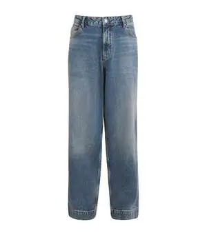 Emporio Armani J90 Wide-leg Jeans