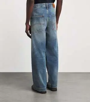 Emporio Armani J90 Wide-leg Jeans