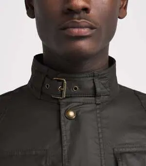 Belstaff Waxed Cotton Racemaster Jacket - Green