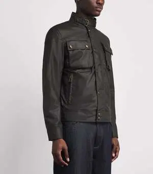 Belstaff Waxed Cotton Racemaster Jacket - Green