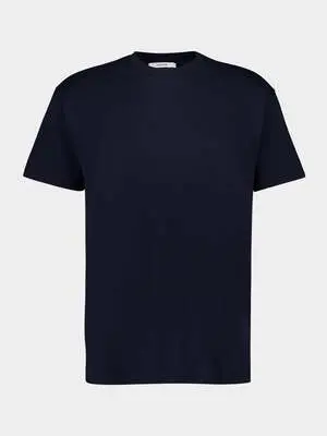 Givenchy Dark Navy Logo Cotton T-shirt - Blue
