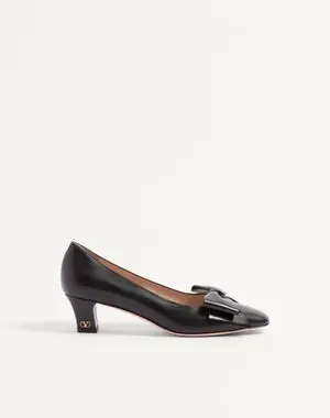 Valentino Garavani Bowow Kidskin Pumps - Black