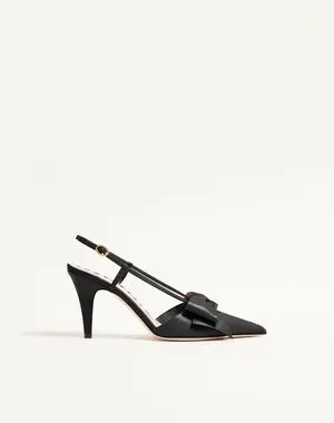 Valentino Garavani Bowow Slingback Pumps - Black