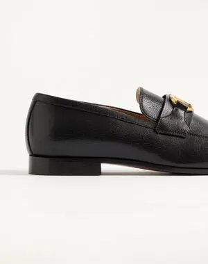 Valentino Garavani Vlogo Signature Kidskin Loafer - Black