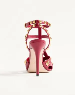 Valentino Garavani Studdy Kidskin Pumps - Red