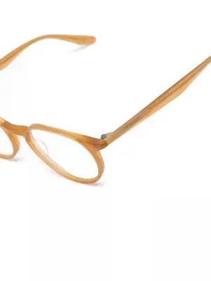Barton Perreira Norton Round-frame Eyeglasses - Orange