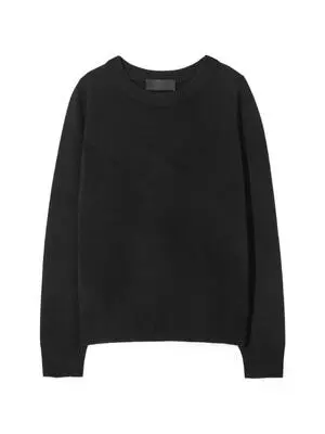 NILI LOTAN Nora Round-neck Sweater - Black