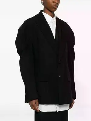 Yohji Yamamoto Button-up Blazer
