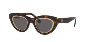 Loewe Anagram Lw40182u Sunglasses - Brown