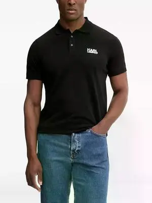 Karl Lagerfeld Logo Polo Shirt