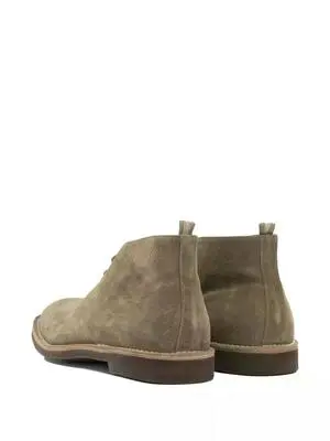 Officine Creative Suede Lace-up Boots - Neutrals