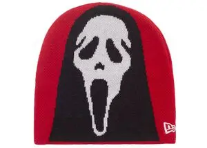 Supreme New Era Ghostface Beanie - Red