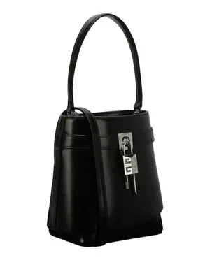 Givenchy Shark Lock Leather Crossbody Bag