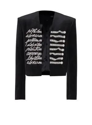 Balmain Embellished Jackets For Men