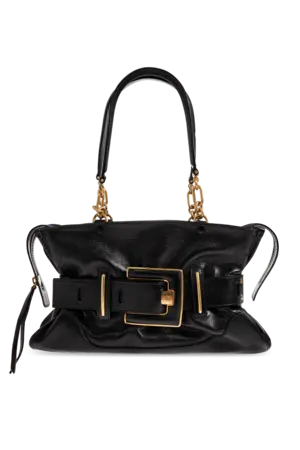 Balmain Anthem Shoulder Bag - Black