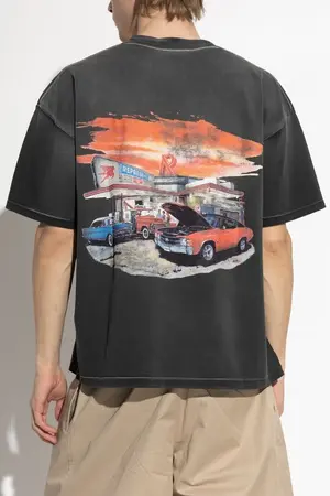 REPRESENT T-shirt With Print - Grey