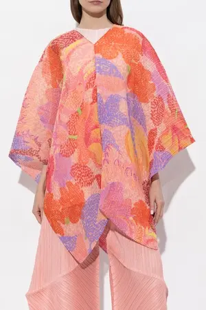 Issey Miyake Pleated Poncho