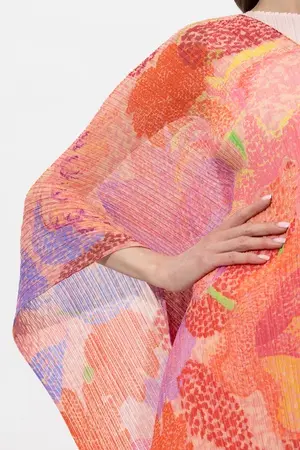 Issey Miyake Pleated Poncho