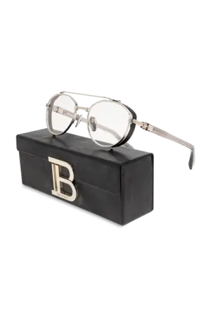 Balmain Brigade Iv Prescription Glasses - Silver