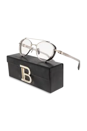 Balmain Brigade Iv Prescription Glasses - Silver