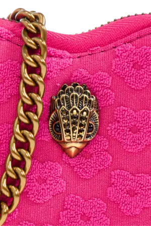 Kurt Geiger Wallet On Chain "micro Heart - Pink