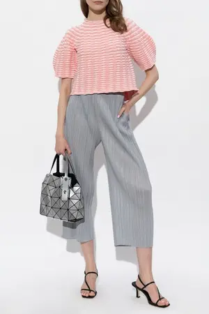 Issey Miyake Pleated Trousers - Grey