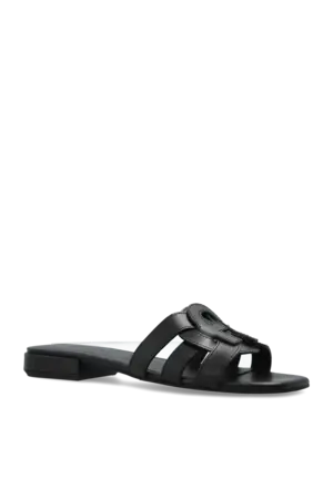 Furla Summer Slides - Black