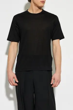 AMI Paris Crew Neck T-shirt - Black