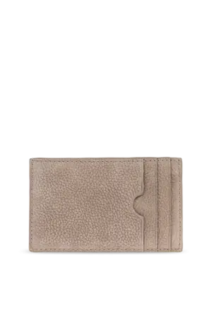 AMI Paris Leather Card Holder