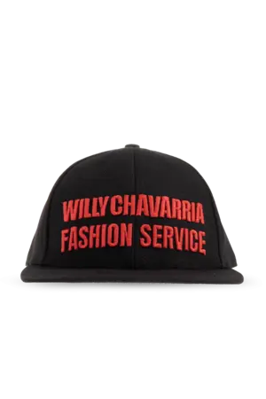 WILLY CHAVARRIA Fashion Service Baseball Cap - Black