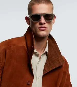 Zegna Flat-top Sunglasses