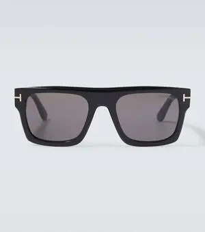 TOM FORD Cyrus Square Sunglasses - Black