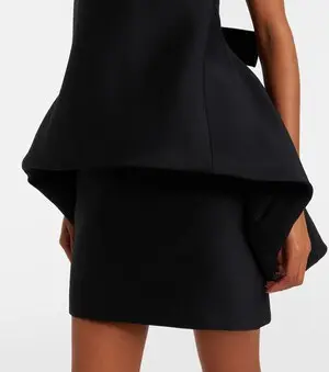 Balenciaga Peplum Bustier Dress
