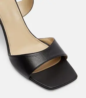 LEMAIRE Cross Leather Sandals